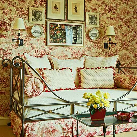 Interiors Etc. Details: Totally Toile