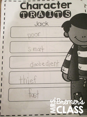 Fairy Tales Unit: Jack and the Beanstalk | Mrs. Bremer's Class