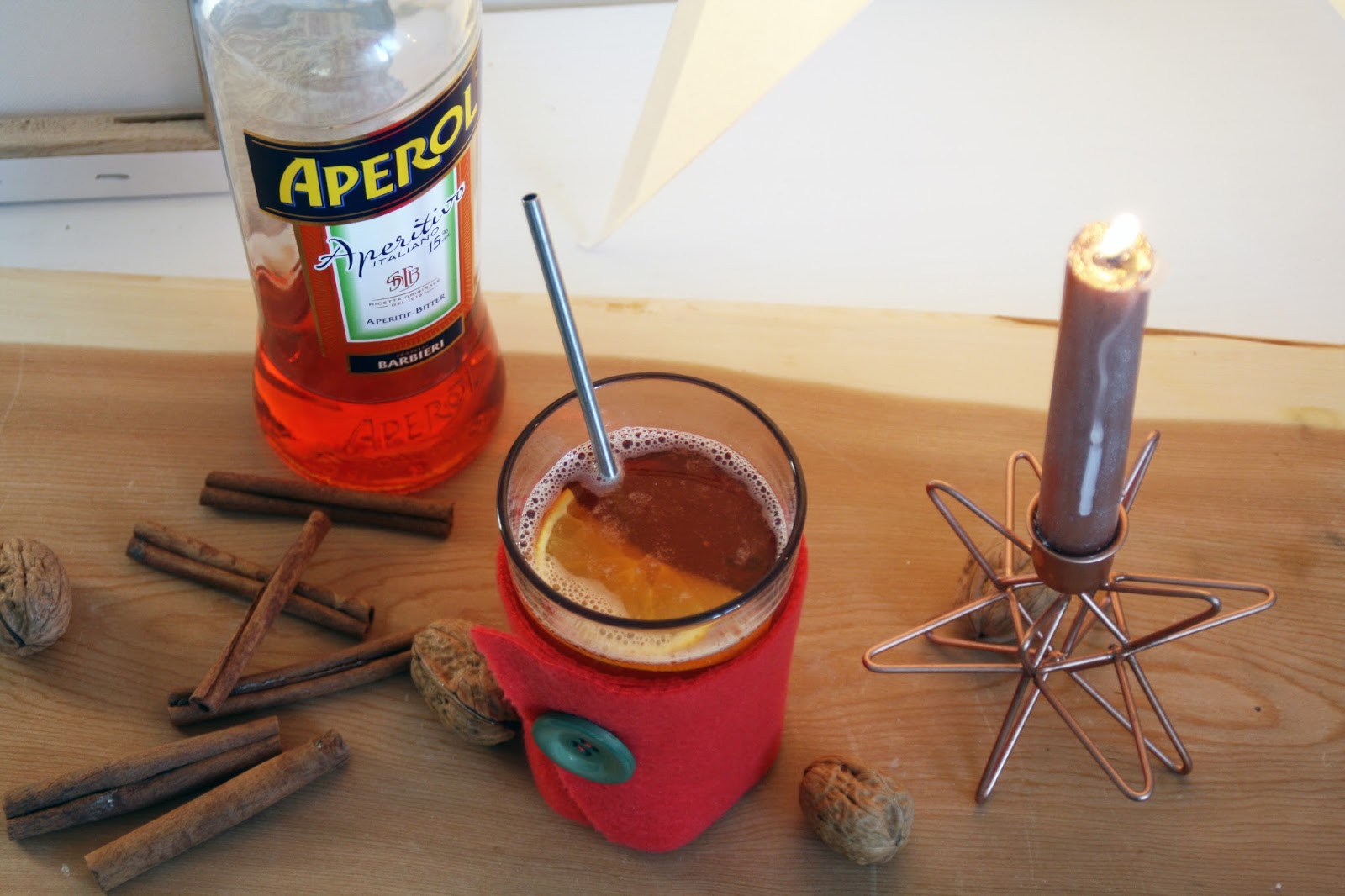 SehnSuchtsSachen: Vorfreude - Hot Spritz mit Glashussen-DIY