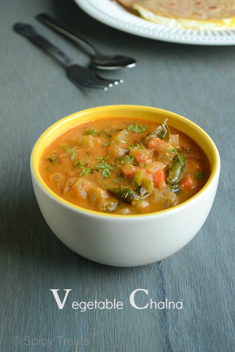 Spicy Treats: Vegetable Chalna / Veg Chalna