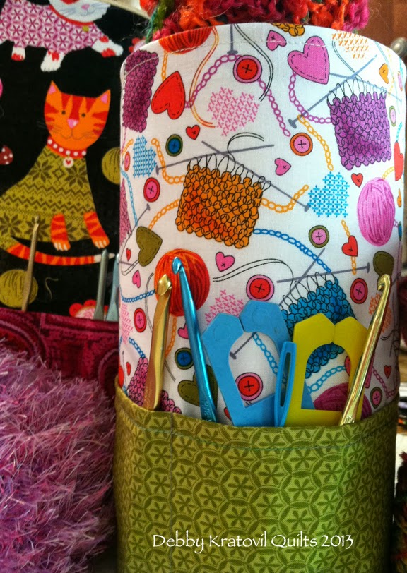 Sew in Love {with Fabric}: Technique Tuesday: Knitty Kitty Does Crochet