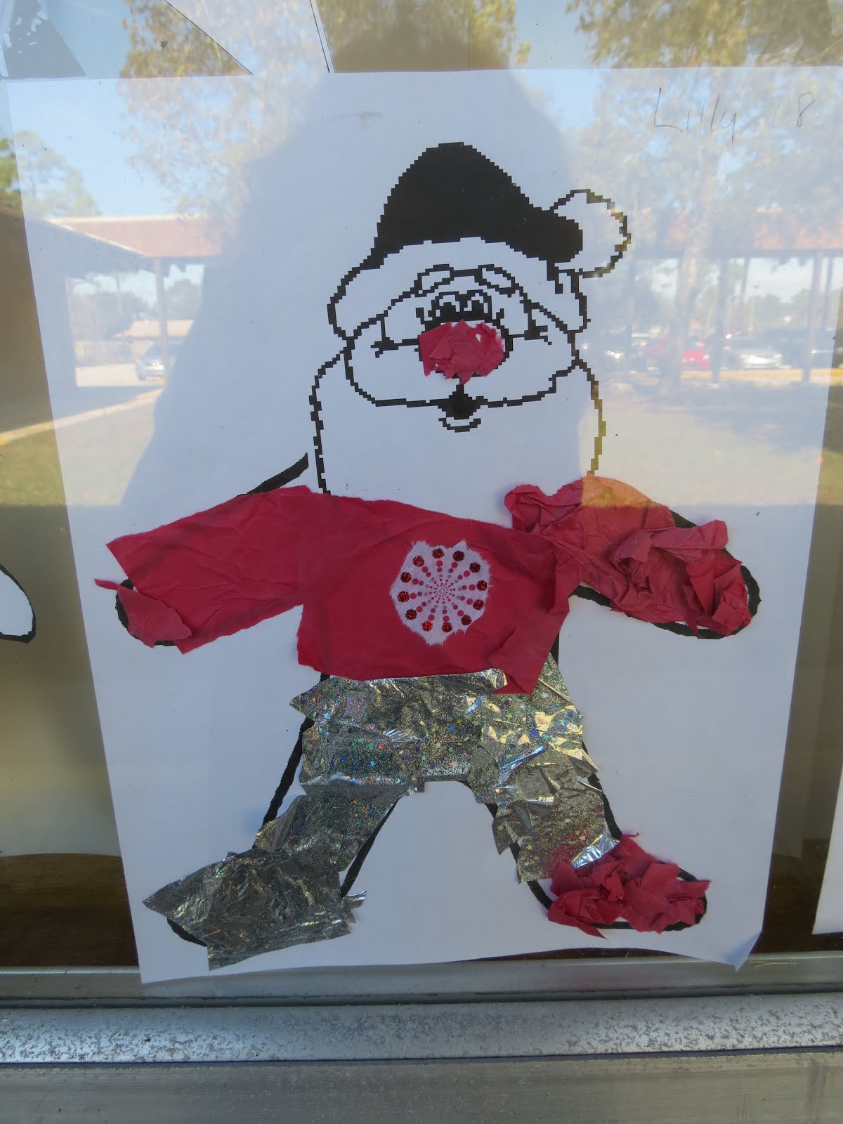 First Grade Speedsters: Santa's New Suit Family Project