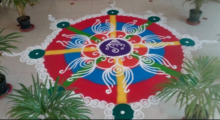 Unique Rangoli Designs For Holi ~ Art Magazine