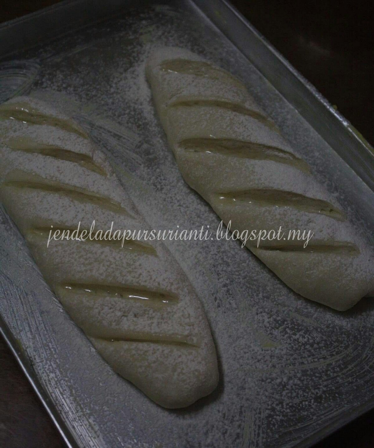 Jom masak: Roti Baguette aka Roti Perancis mudah