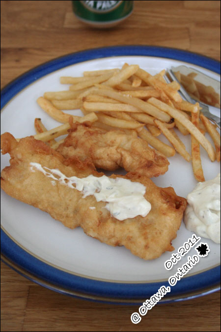 Heavenly Palate: [Fish and chips] Beer batter fish and chips - A ...