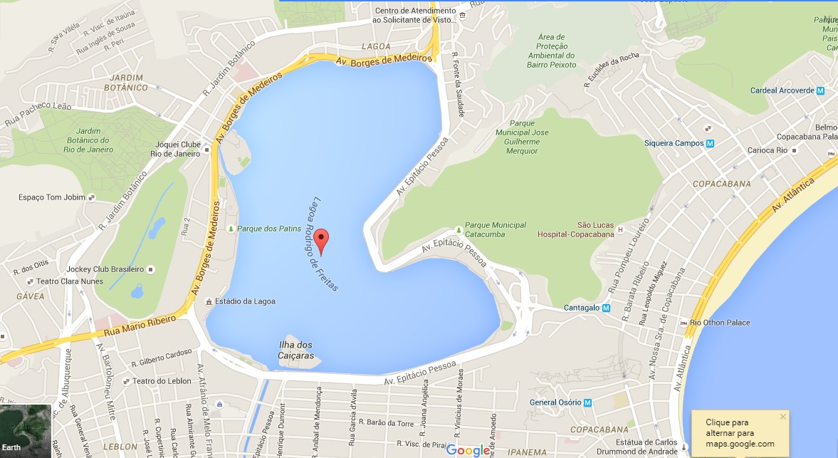 Lagoa Rodrigo de Freitas - Dani Turismo