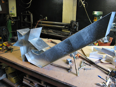 HEAVY METAL WORKS: Vintage Style Metal Arrows and Star