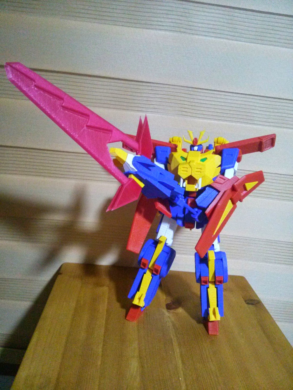 3D Printed Gundam Tryon 3