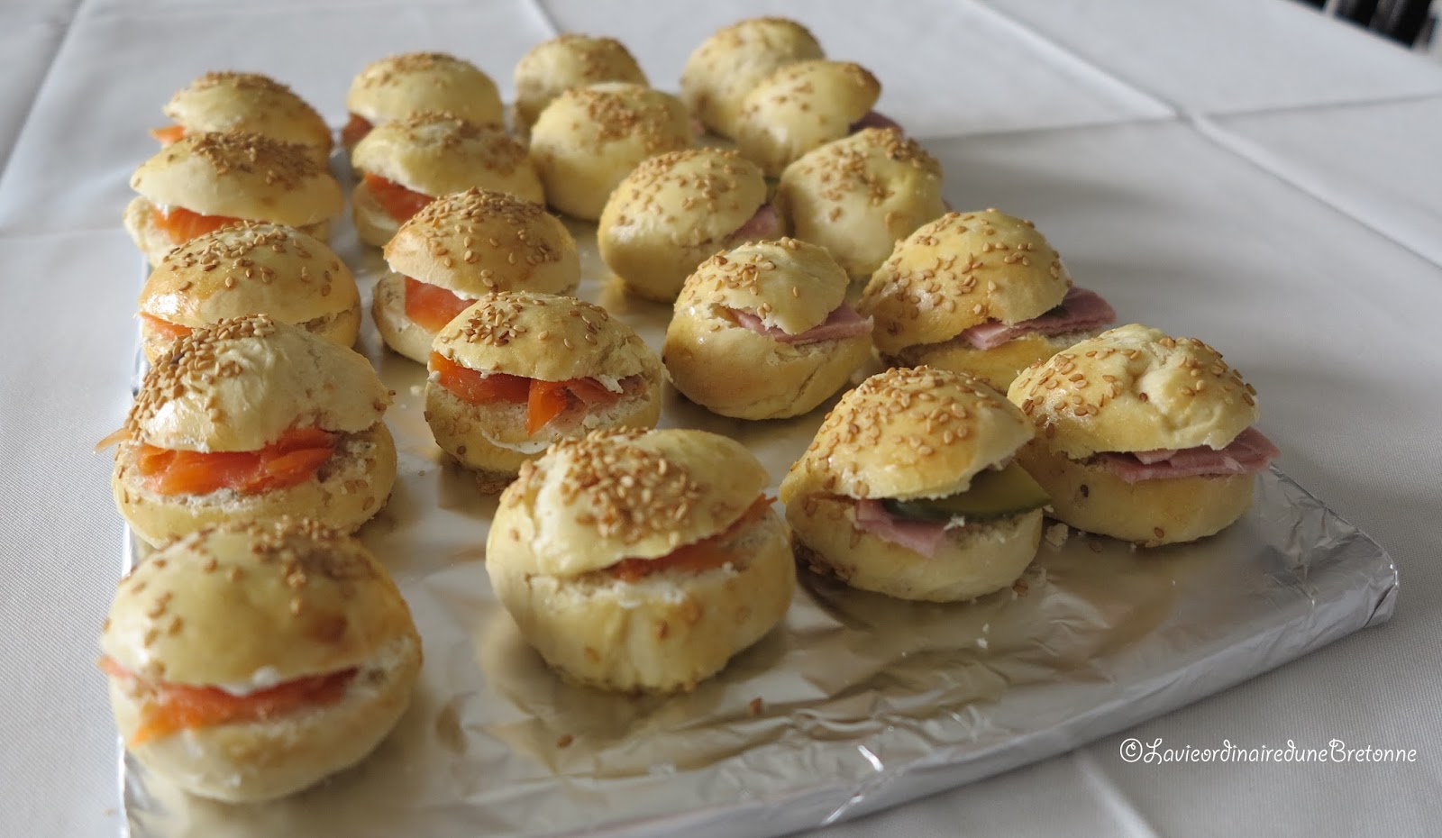 La vie ordinaire d'une bretonne: [La recette du Vendredi] Petit pain garnis