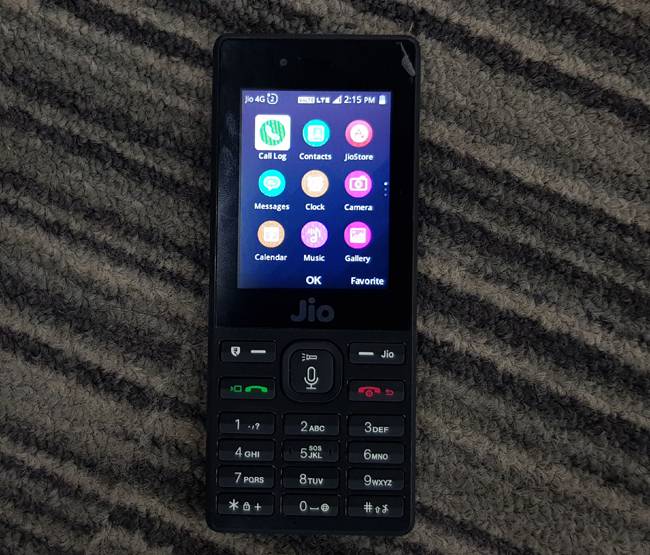 What's the first look at Jio phone? You also see - JADAV VIJAY K