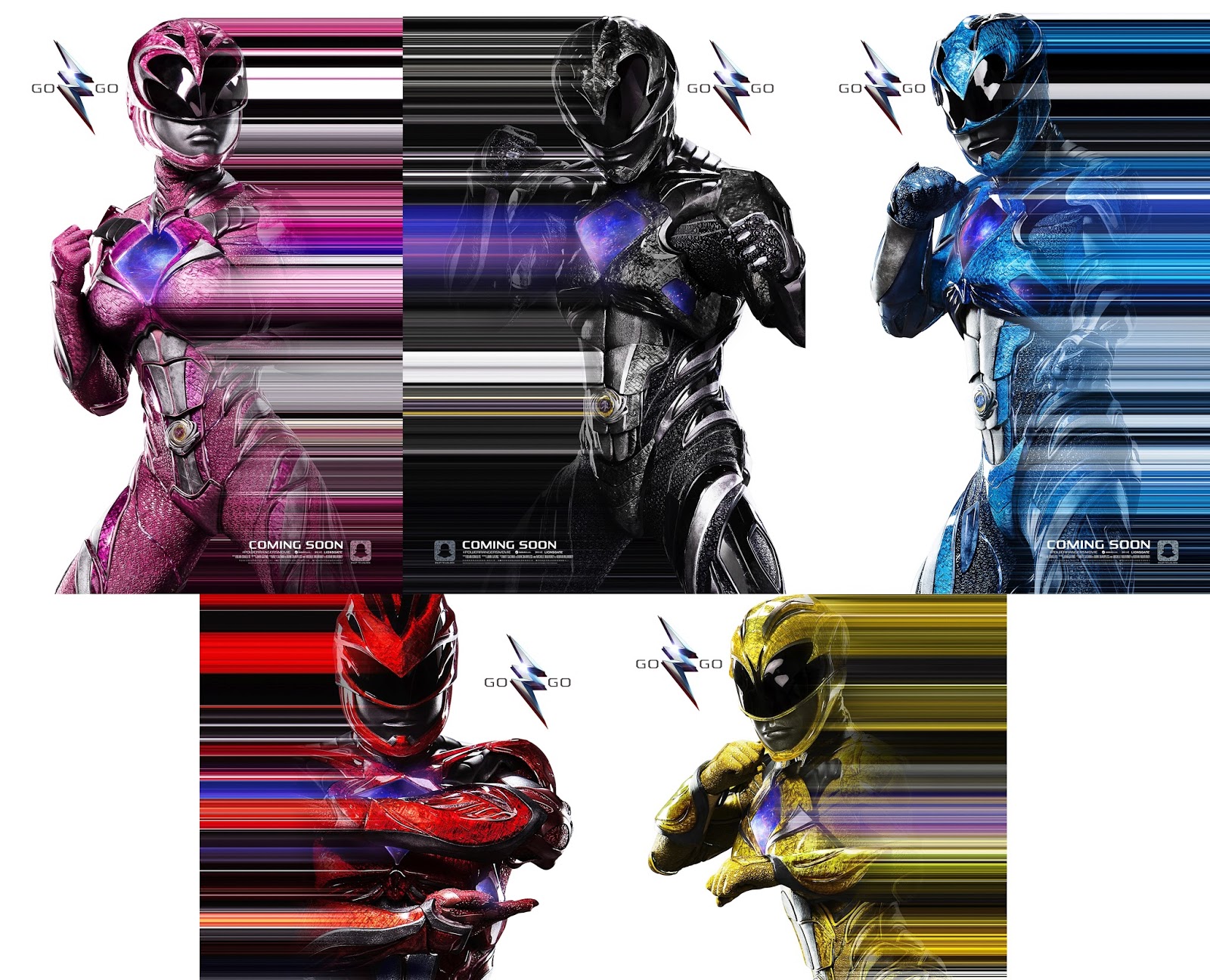 Been To The Movies: New Power Rangers teaser trailer and character posters
