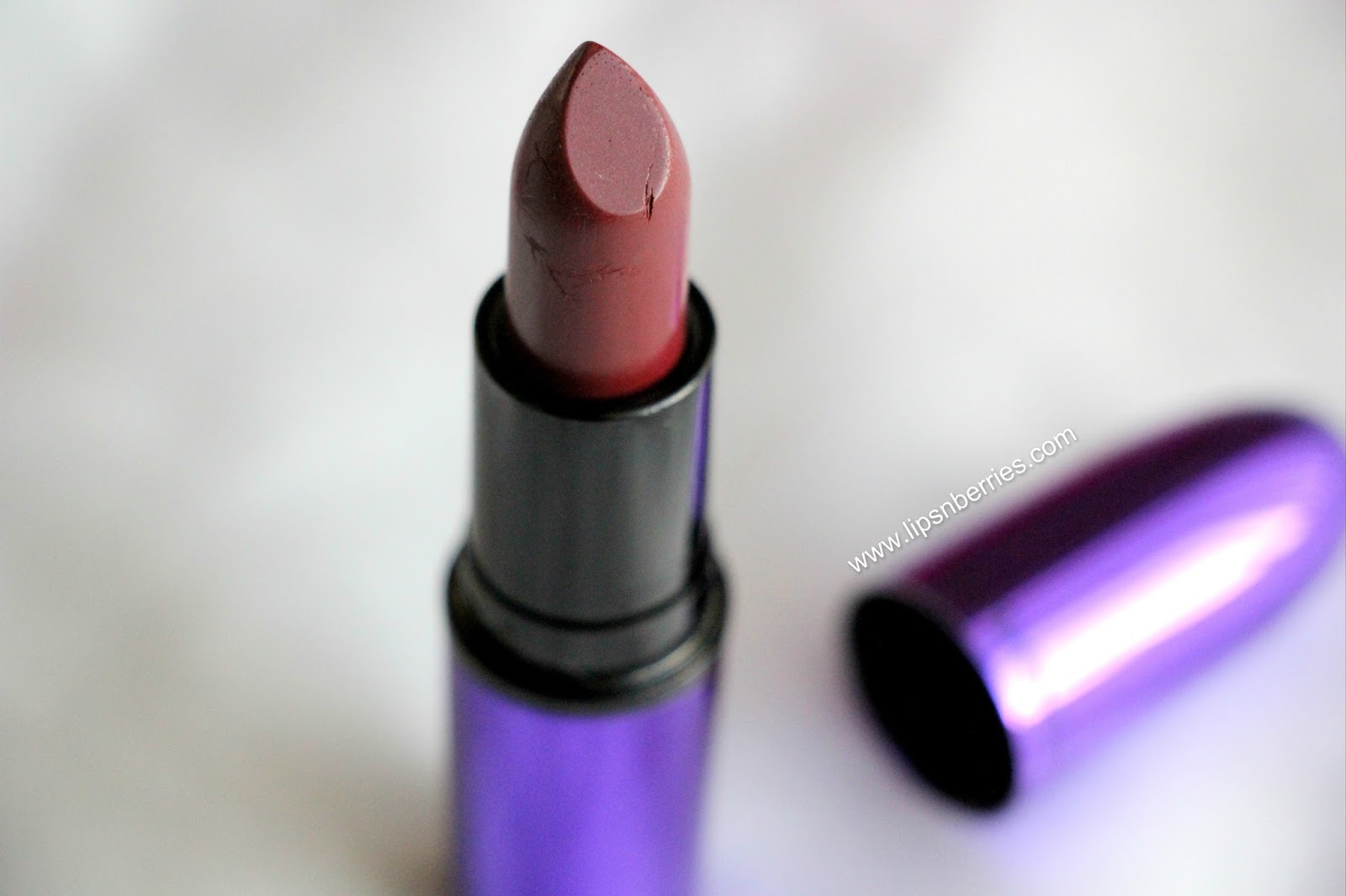 Mac Purple Lipstick