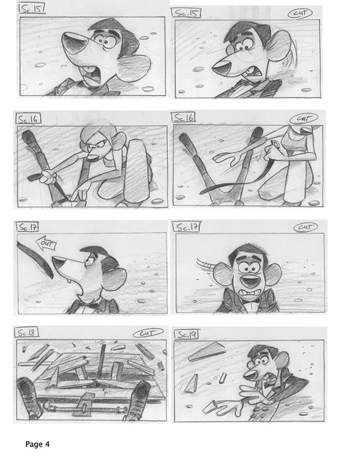Living Lines Library: Flushed Away (2006) - Storyboards