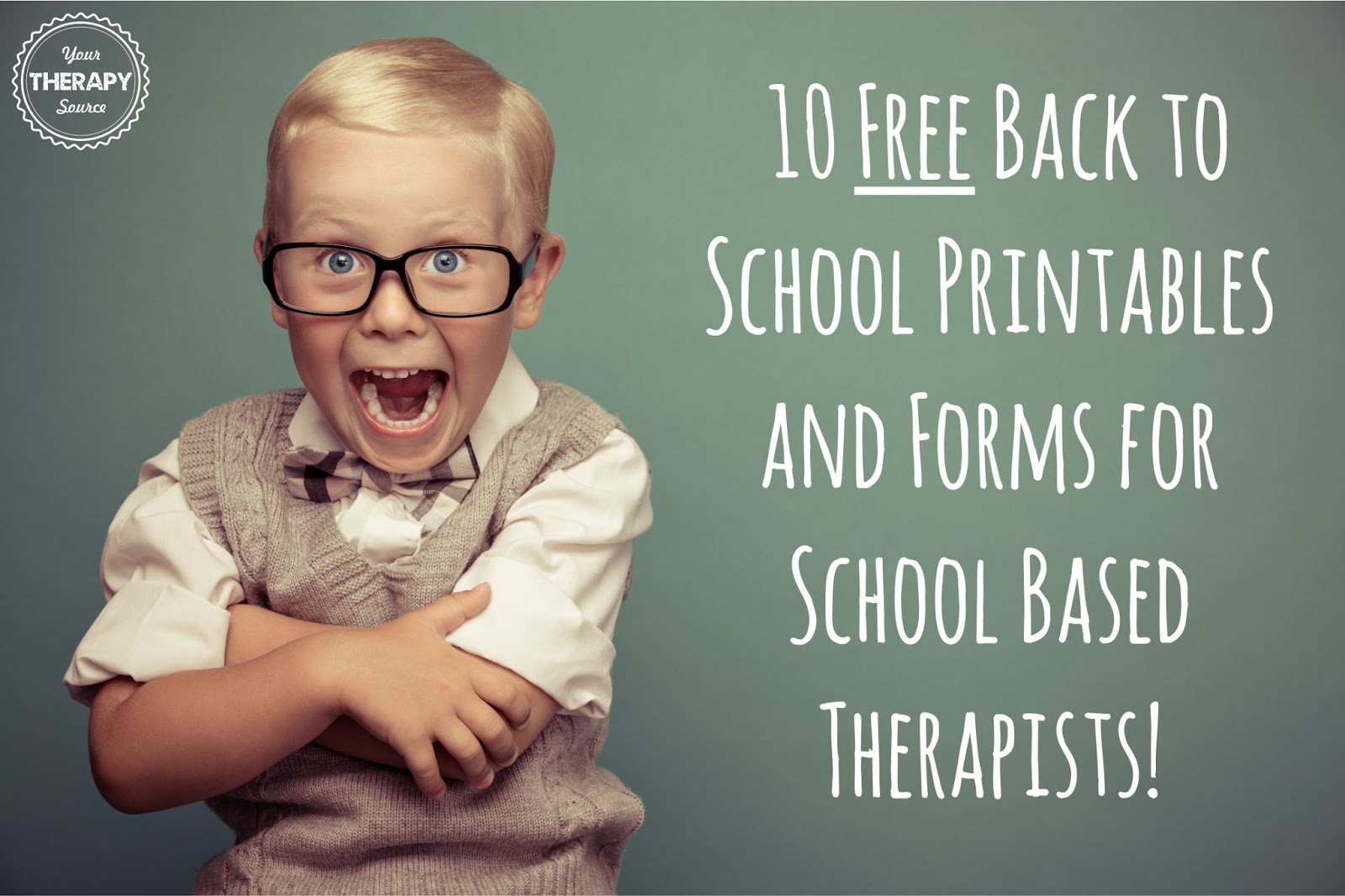5 Awesome Back To School Products (some FREE) for OTs! - The ...