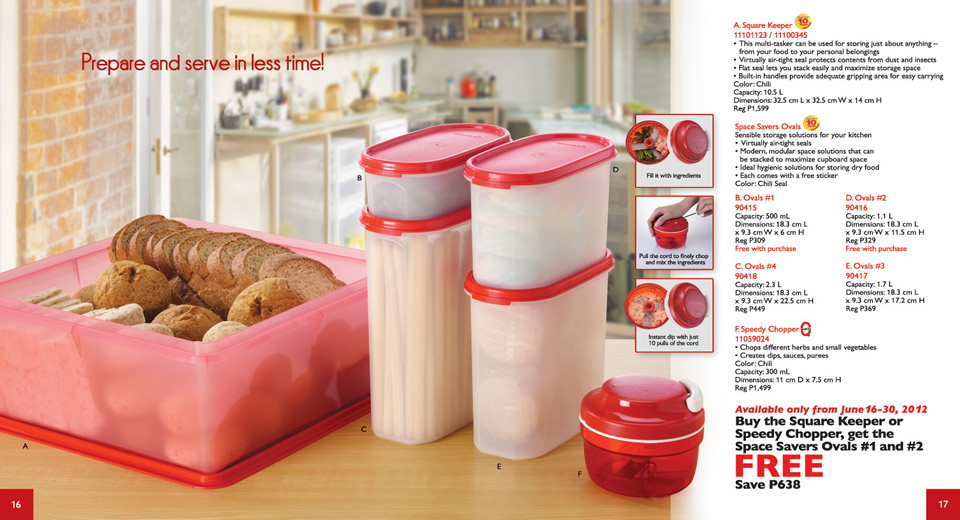 My Tupperware Catalog: Tupperware Monthly June 2012