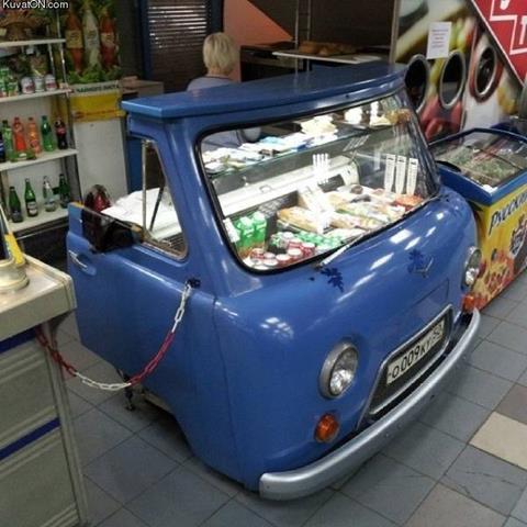 Just A Car Guy: I love seeing a car part getting repurposed, and this ...