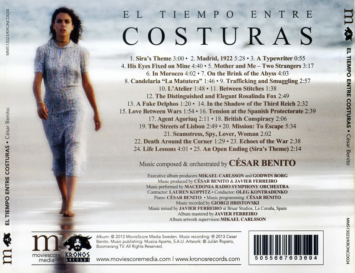Banda Sonora Original: El Tiempo entre Costuras (César Benito)