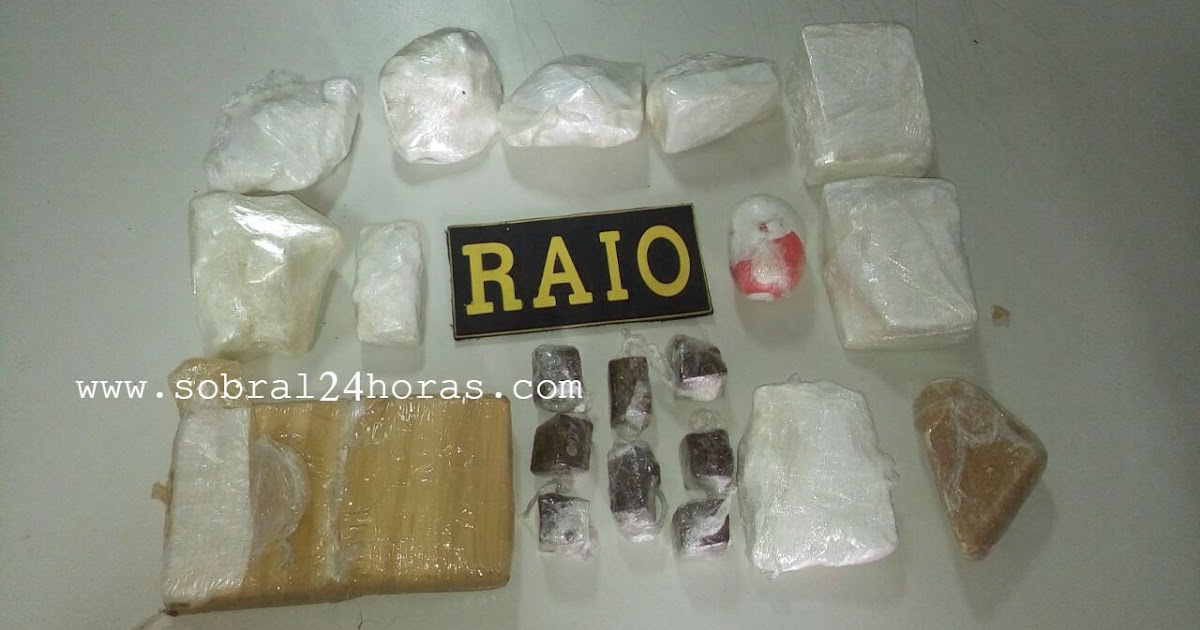 POLICIAIS DO RAIO APREENDEM GRANDE QUANTIDADE DE DROGAS E DUAS ARMAS DE ...