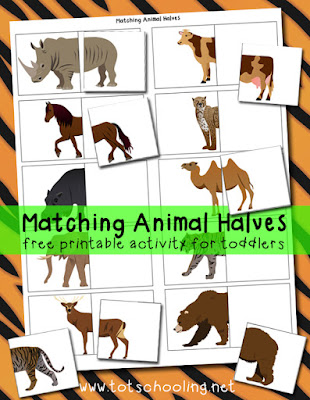 Zoo Animals Counting Mats | Totschooling - Toddler, Preschool ...