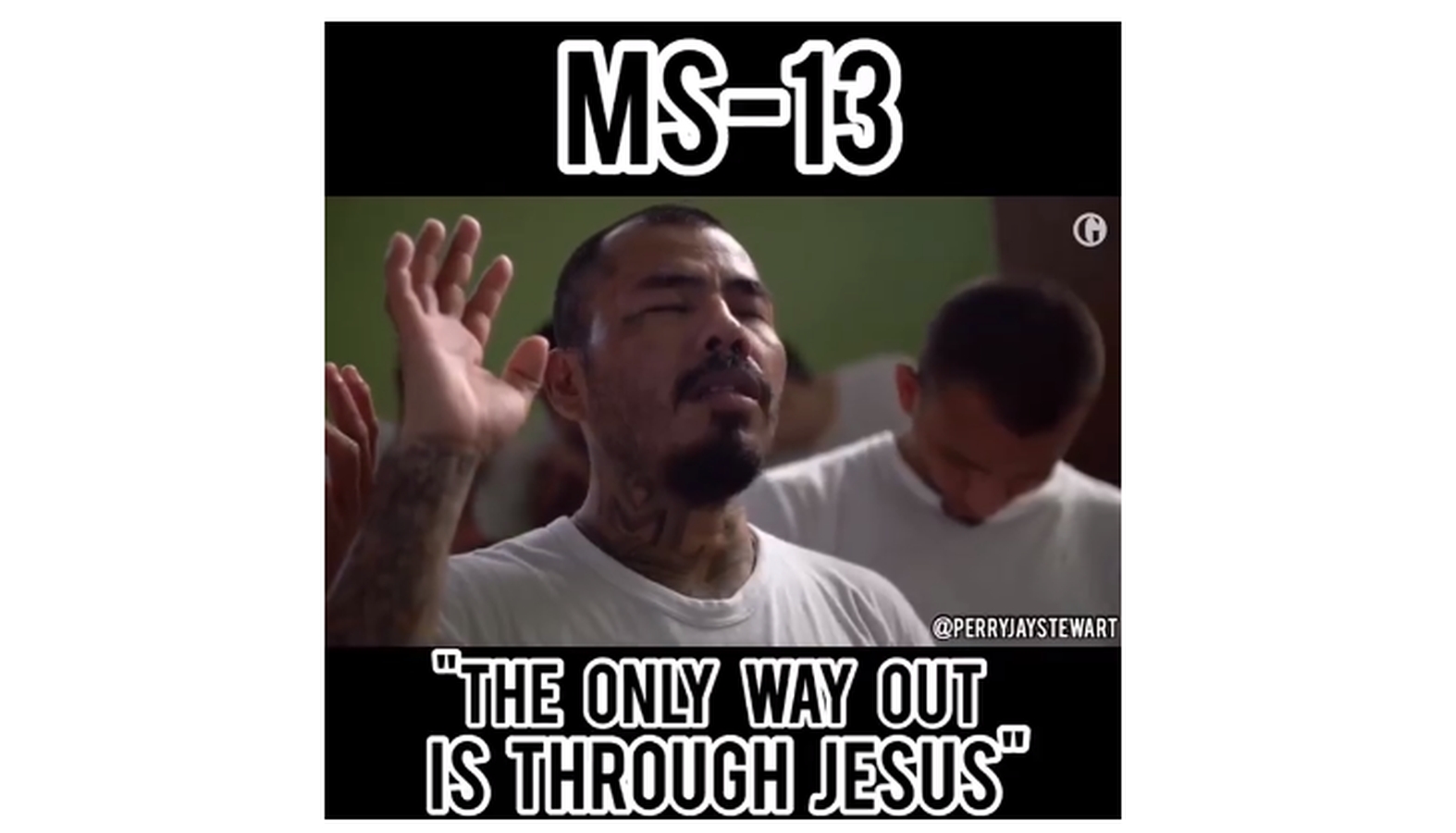 MS-13 Gang comes to Christ !A MUST-SEE!