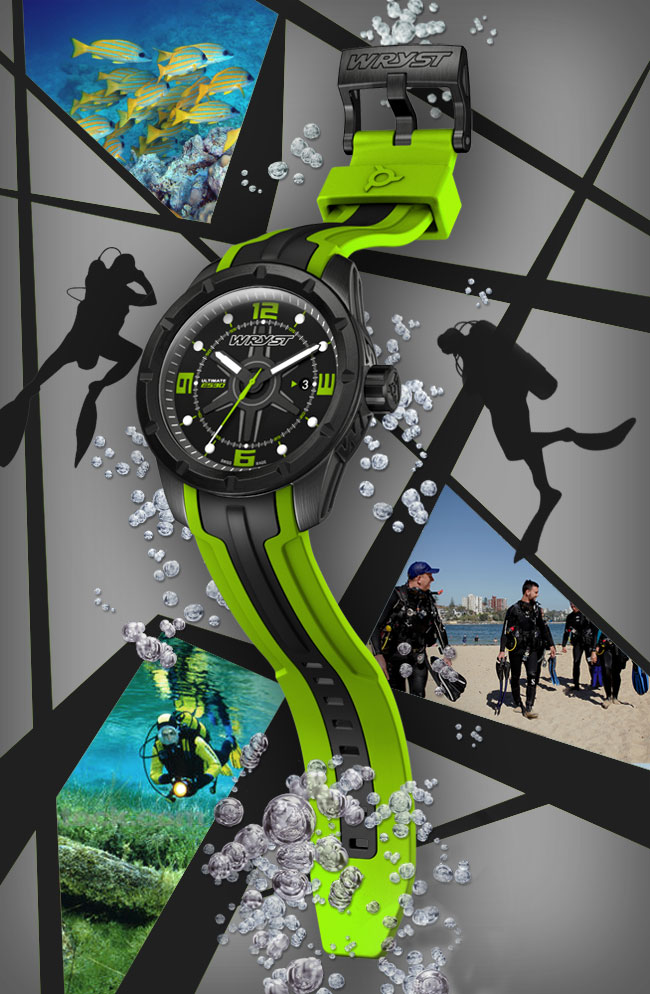 OceanicTime: Wryst ULTIMATE Sport Watch in COLOR