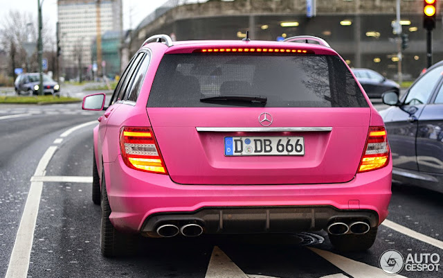 Mercedes-Benz C63T AMG Pink | BENZTUNING