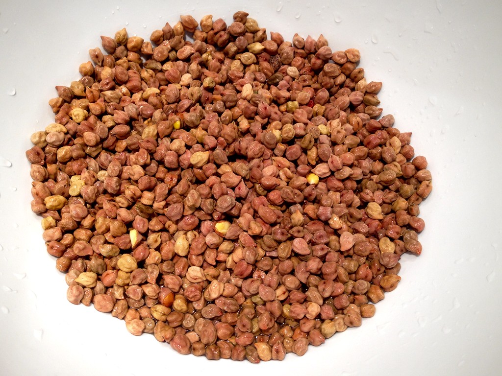 Chana Bhaji - Goan Foogath style