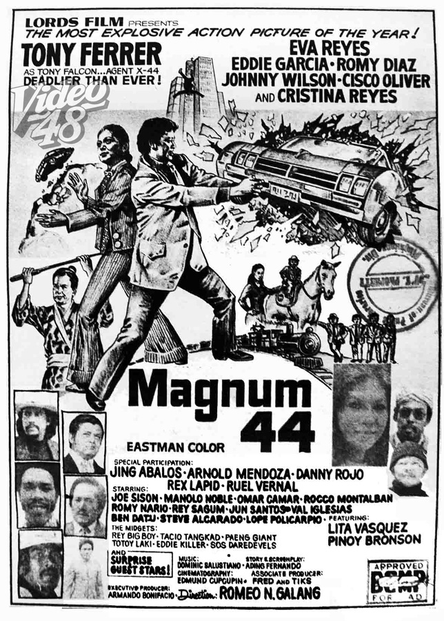 Video 48: THE SEVENTIES # 713: TONY FERRER (AS AGENT X-44), EVA REYES ...