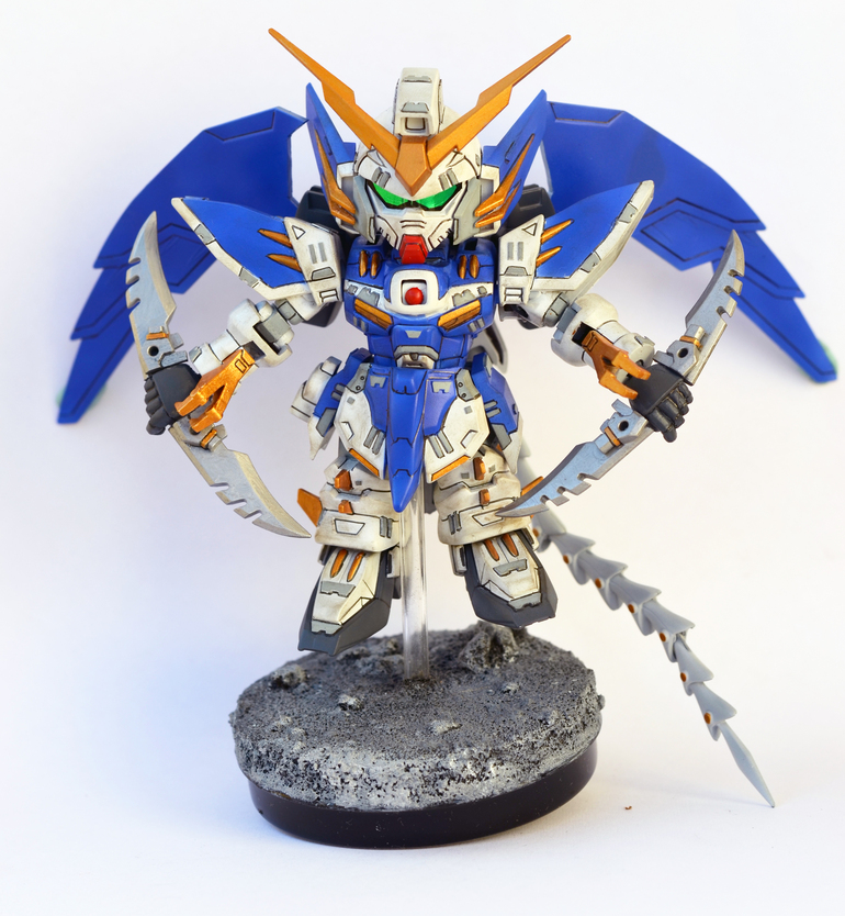 GUNDAM GUY: SD Epyon Frozen Teardrop - Customized Build