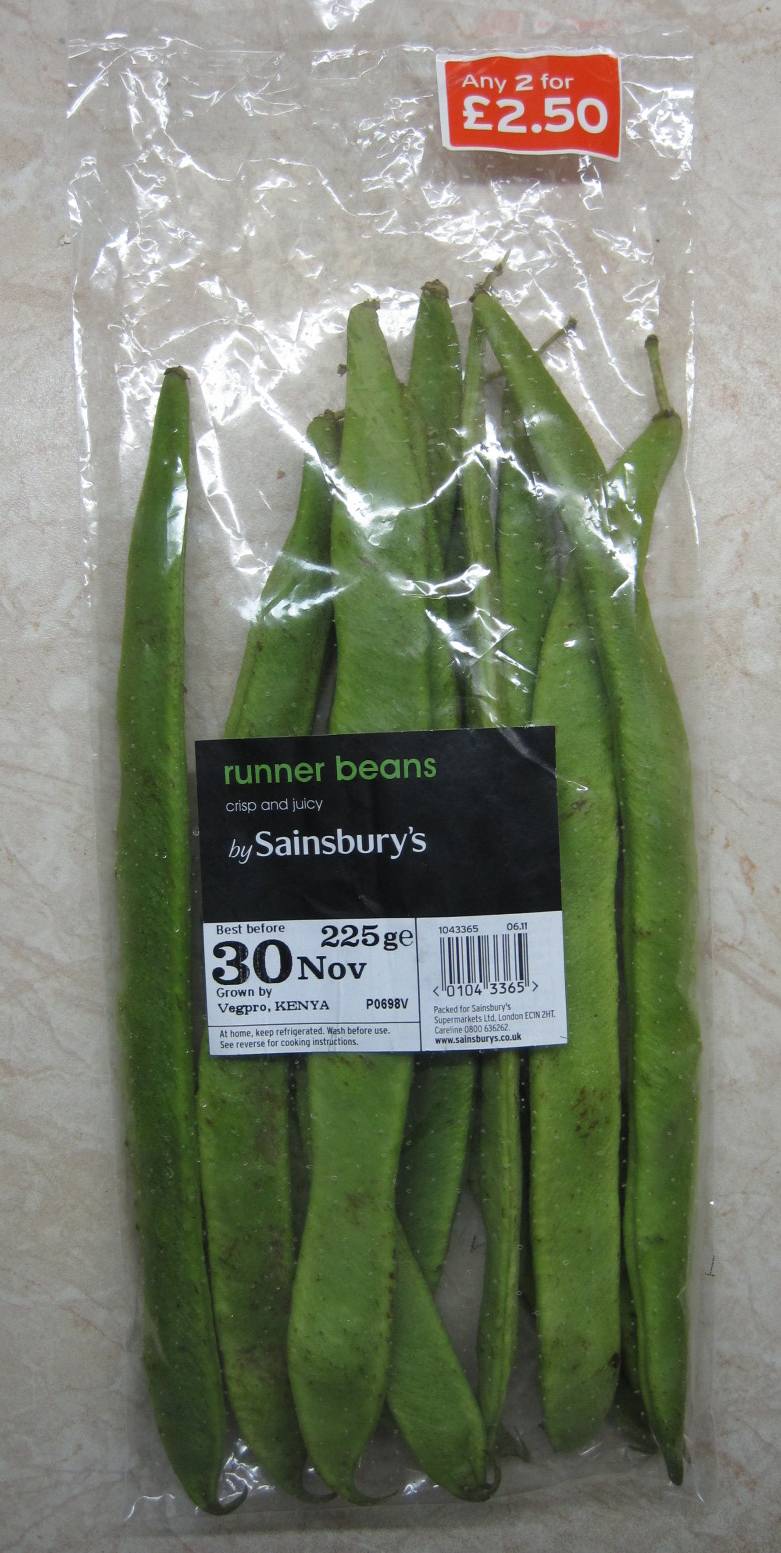 Living in England: Runner beans, are they or are they not?