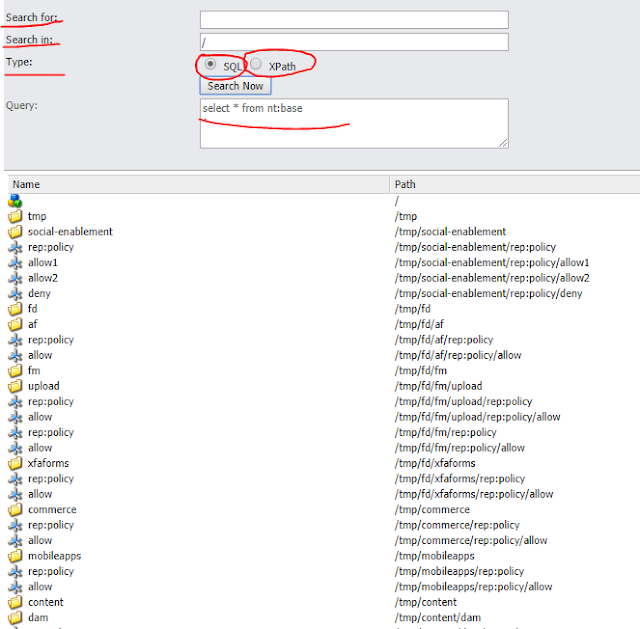 AEM6.3 How to use SQL2 & Xpath Query Tool - AEM Tutorials for Beginners AEM6.3 How to use SQL2 & Xpath Query Tool - AEM Tutorials for Beginners