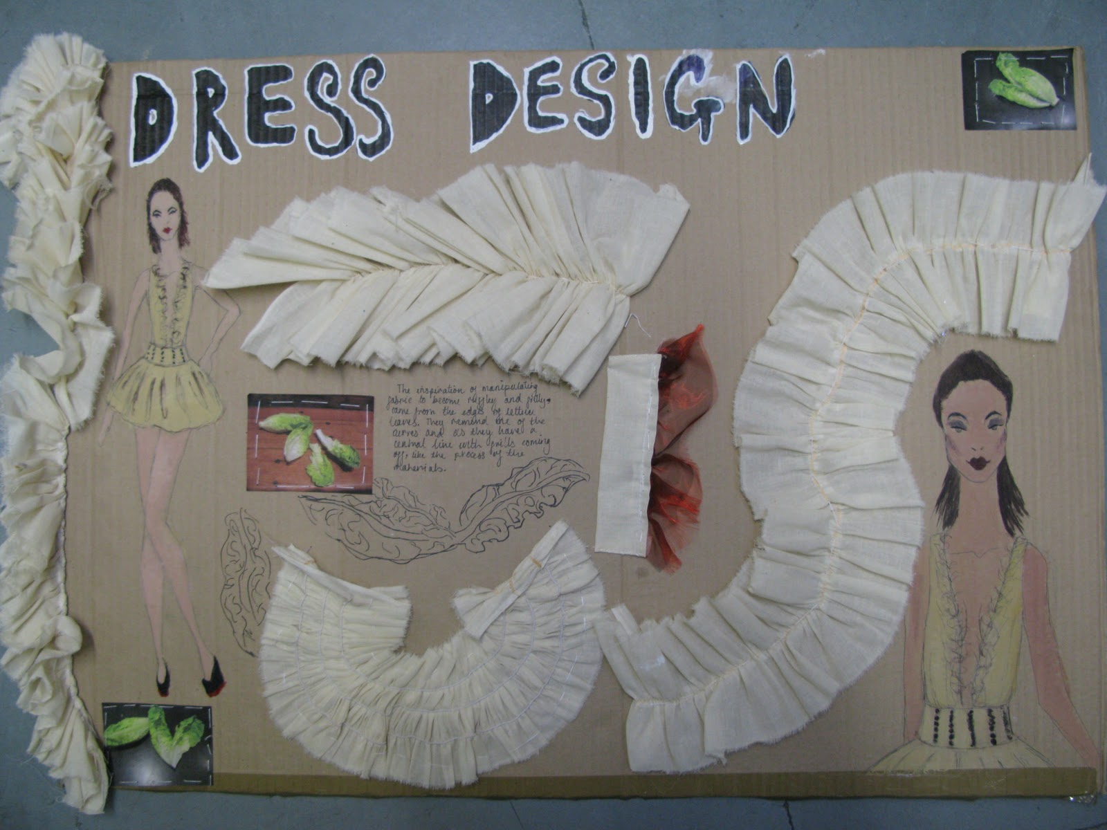 Fashion: Dress Design Mood Board
