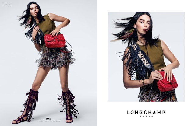 Hily Designs: Longchamp de la mano de Kendall Jenner presenta su campaña primavera-verano 2019