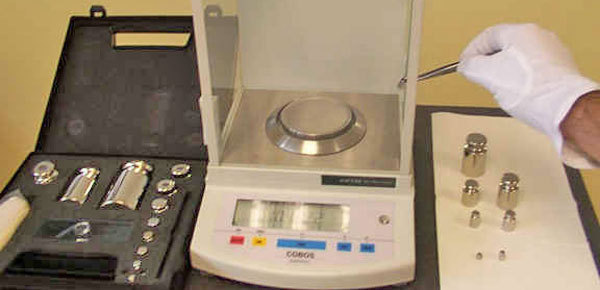 Calibraciones e ajuste de básculas y balanzas