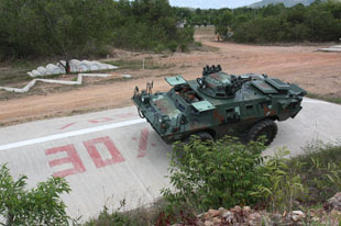 DEFENSE STUDIES: Thai Marine Corps Receive Upgraded V-150 Commando