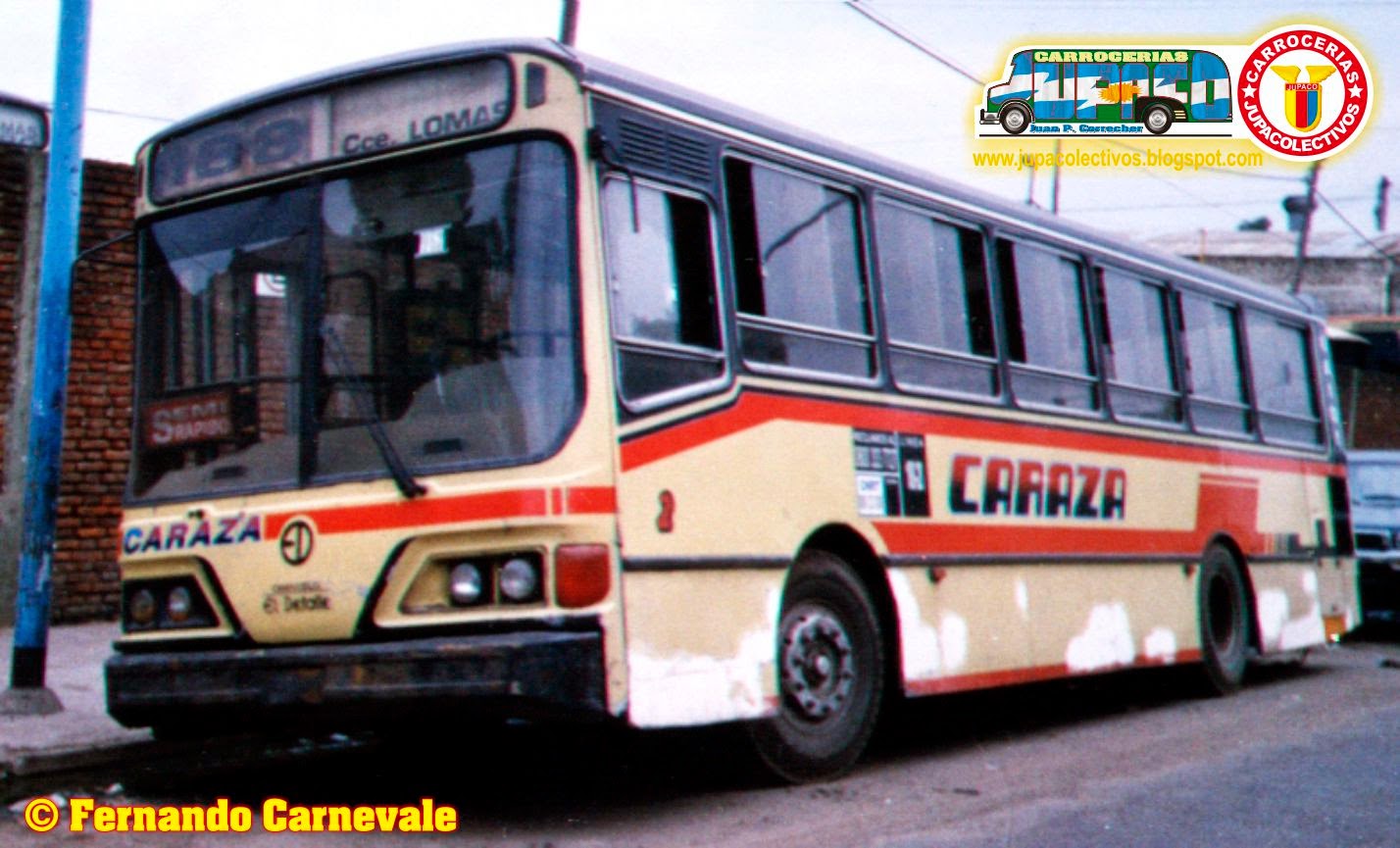 Fotos de colectivos del recuerdo: Expreso Caraza - Linea 188