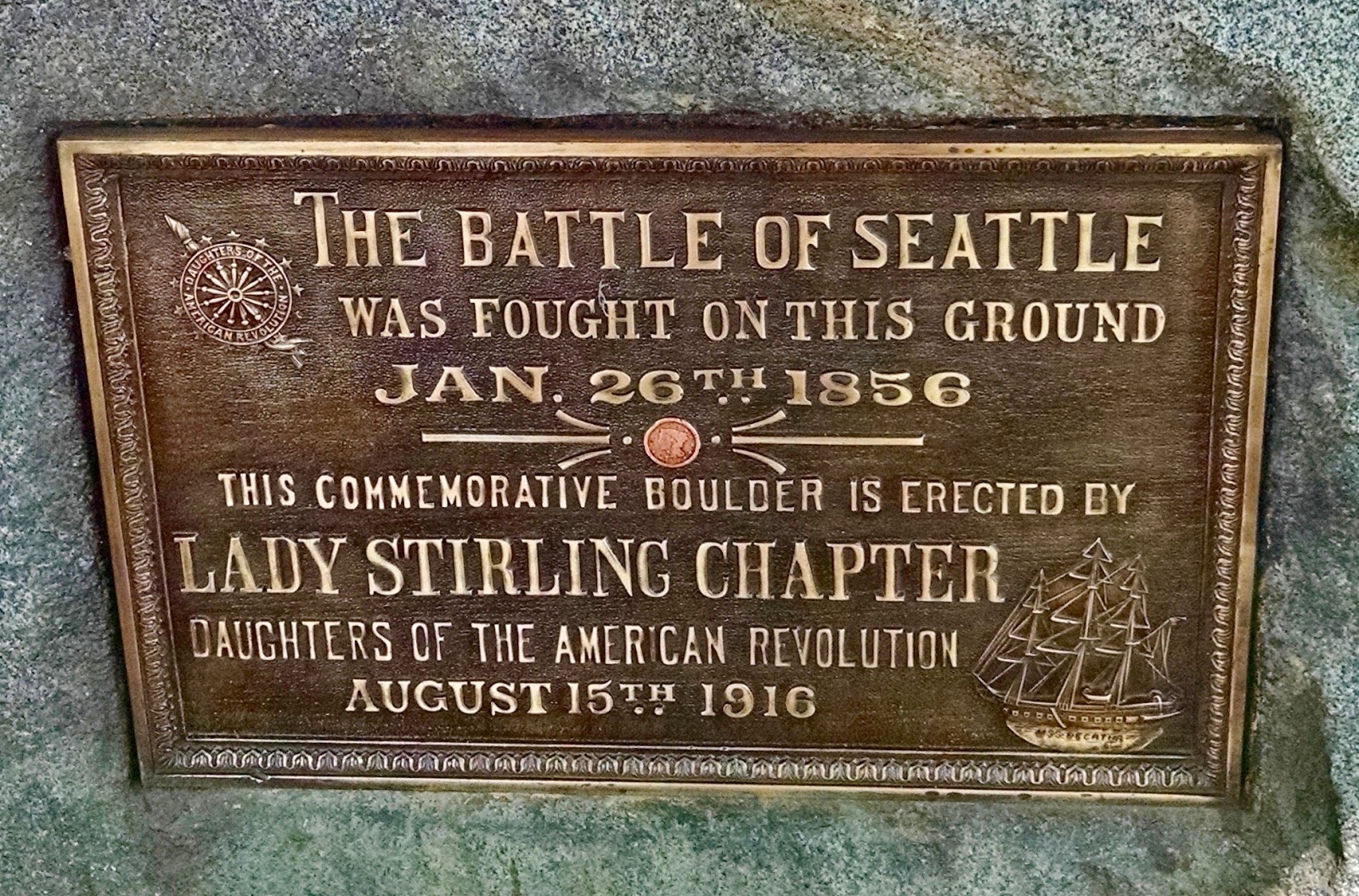 Shoreline Area News: POSTPONED; Rededication of Battle of Seattle monument