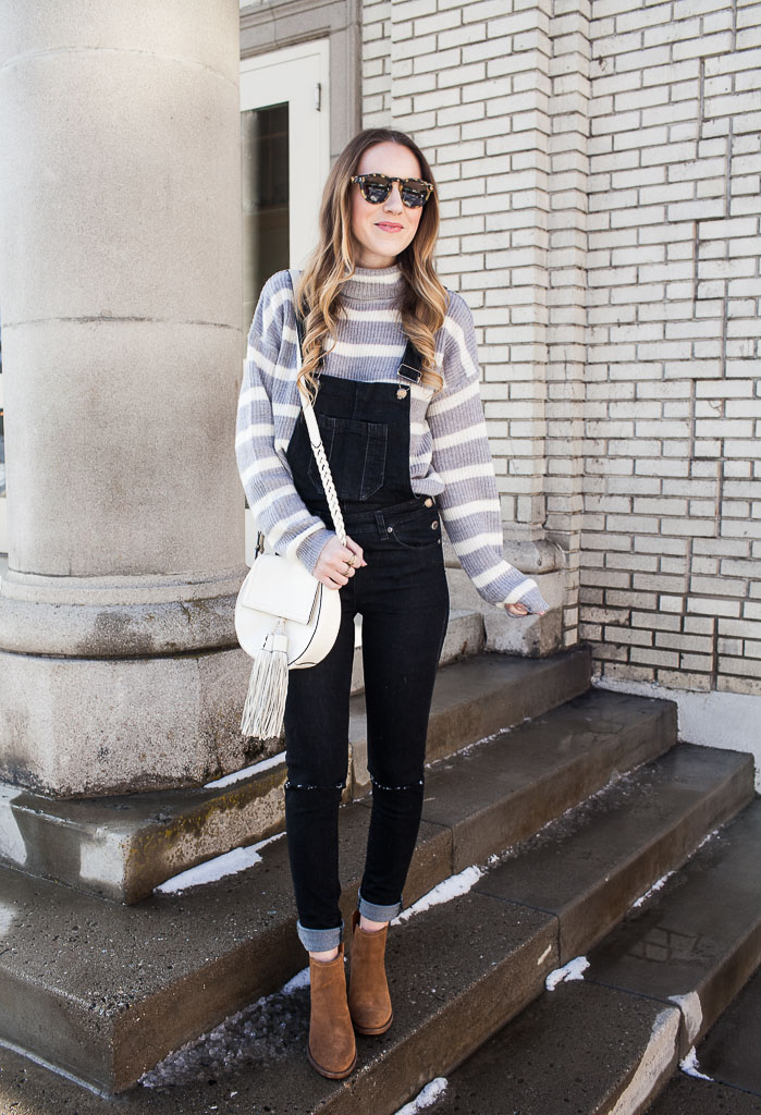 Styling Overalls for Winter - Twenties Girl Style