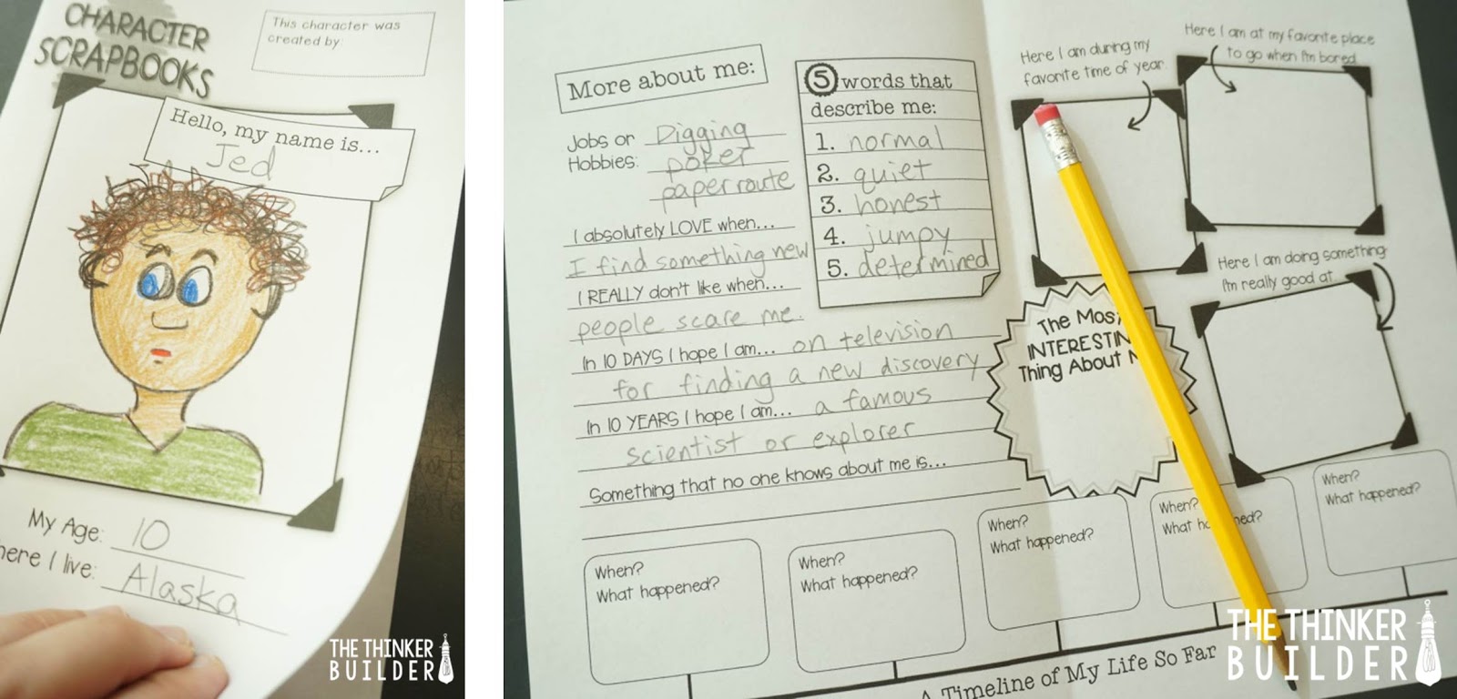 Developing a Character for Fictional Narrative Writing