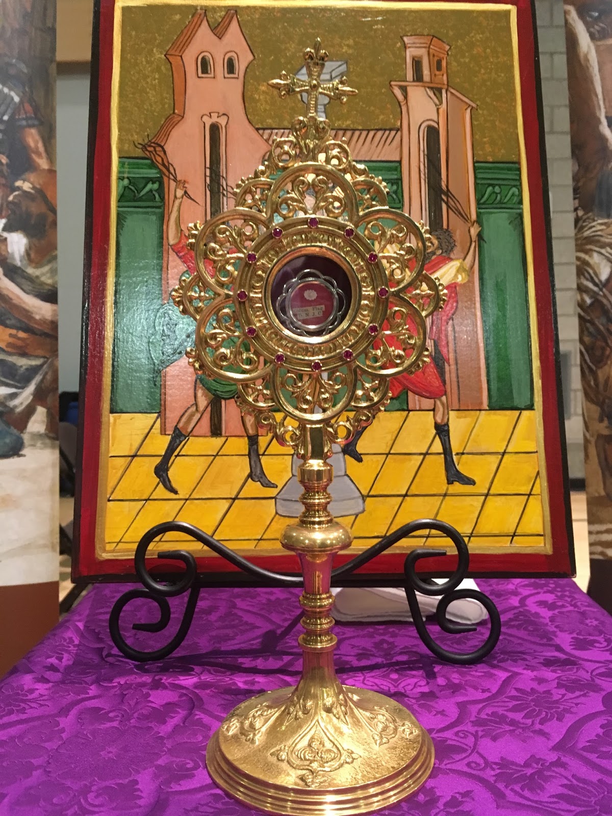 Tim in English: Catholic "Relics of the Passion" program, Riverton ...