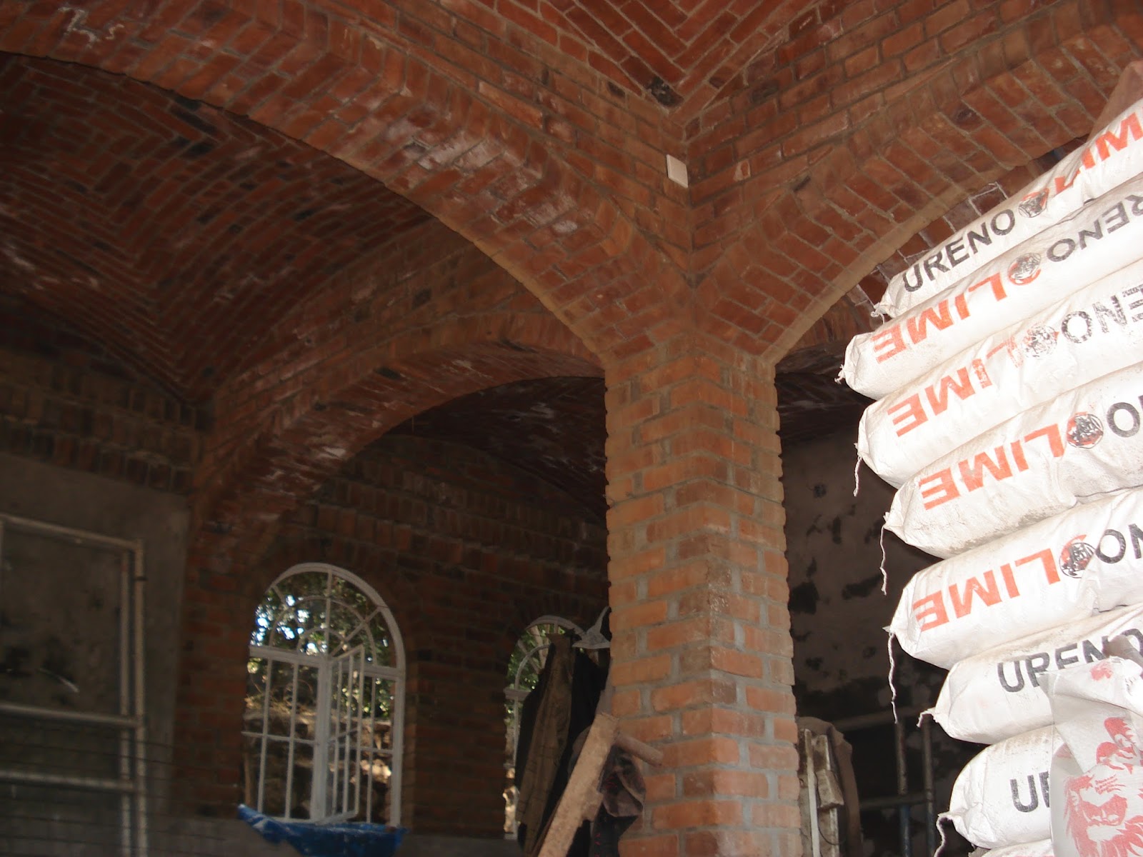 Alternative Building Construction : Groined vault house update