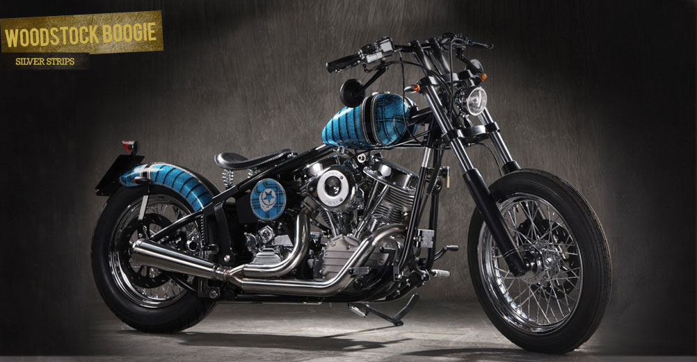 biker excalibur II: Woodstock Boogie by Headbanger motorcycles