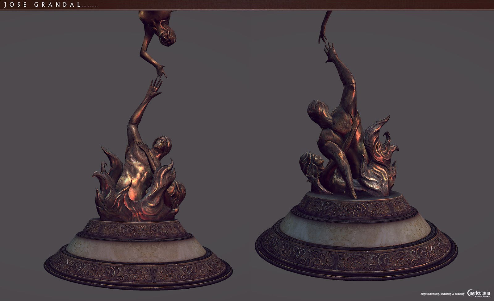 Jose Grandal Portfolio: Castlevania: Lords of shadow 2. Some props
