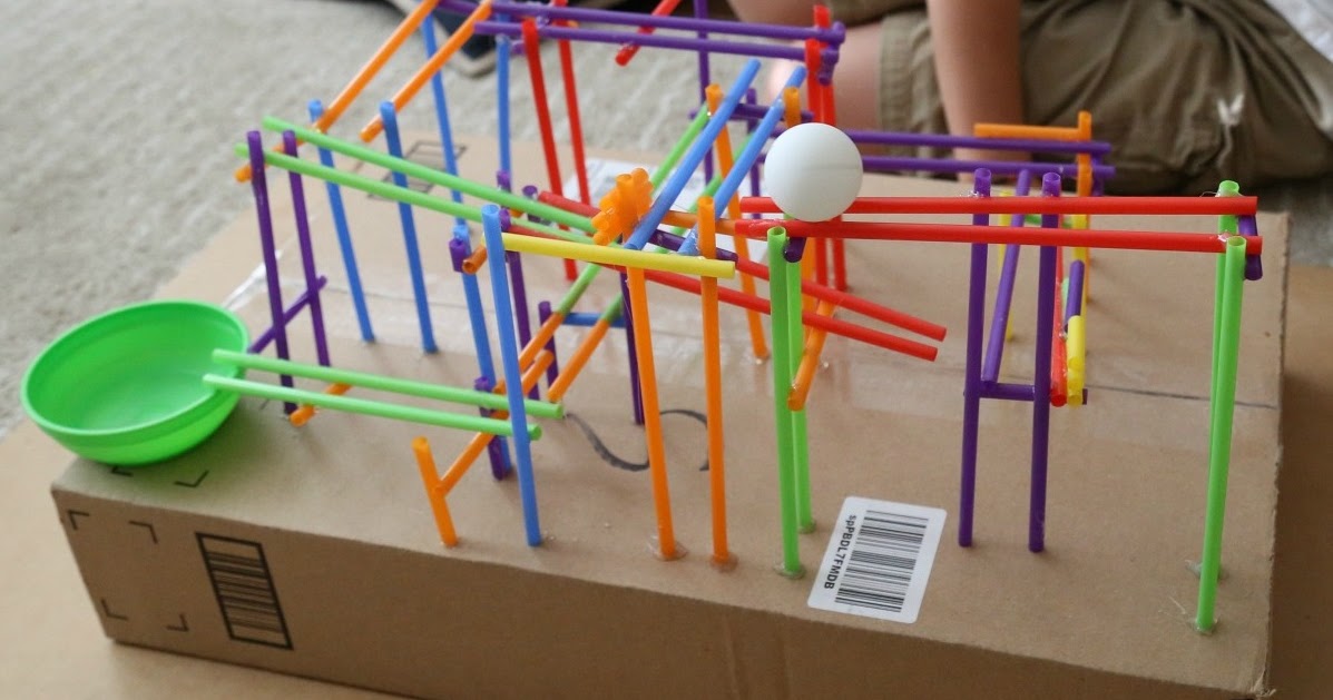Sturgis Public Library: MakerSpace Monday: "Straw Roller Coaster ...