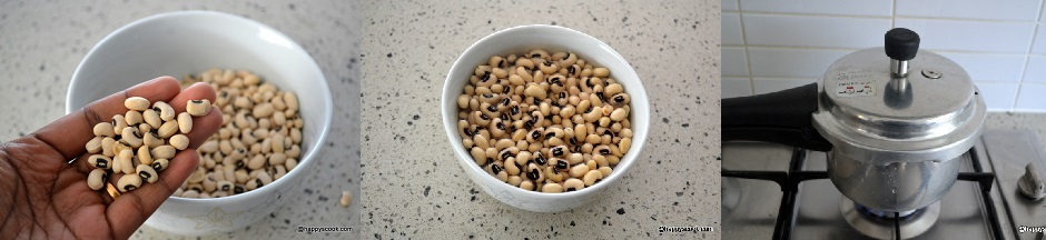 Karamani Vella Sundal Recipe| Lobia Sweet Sundal | Black eyed beans ...