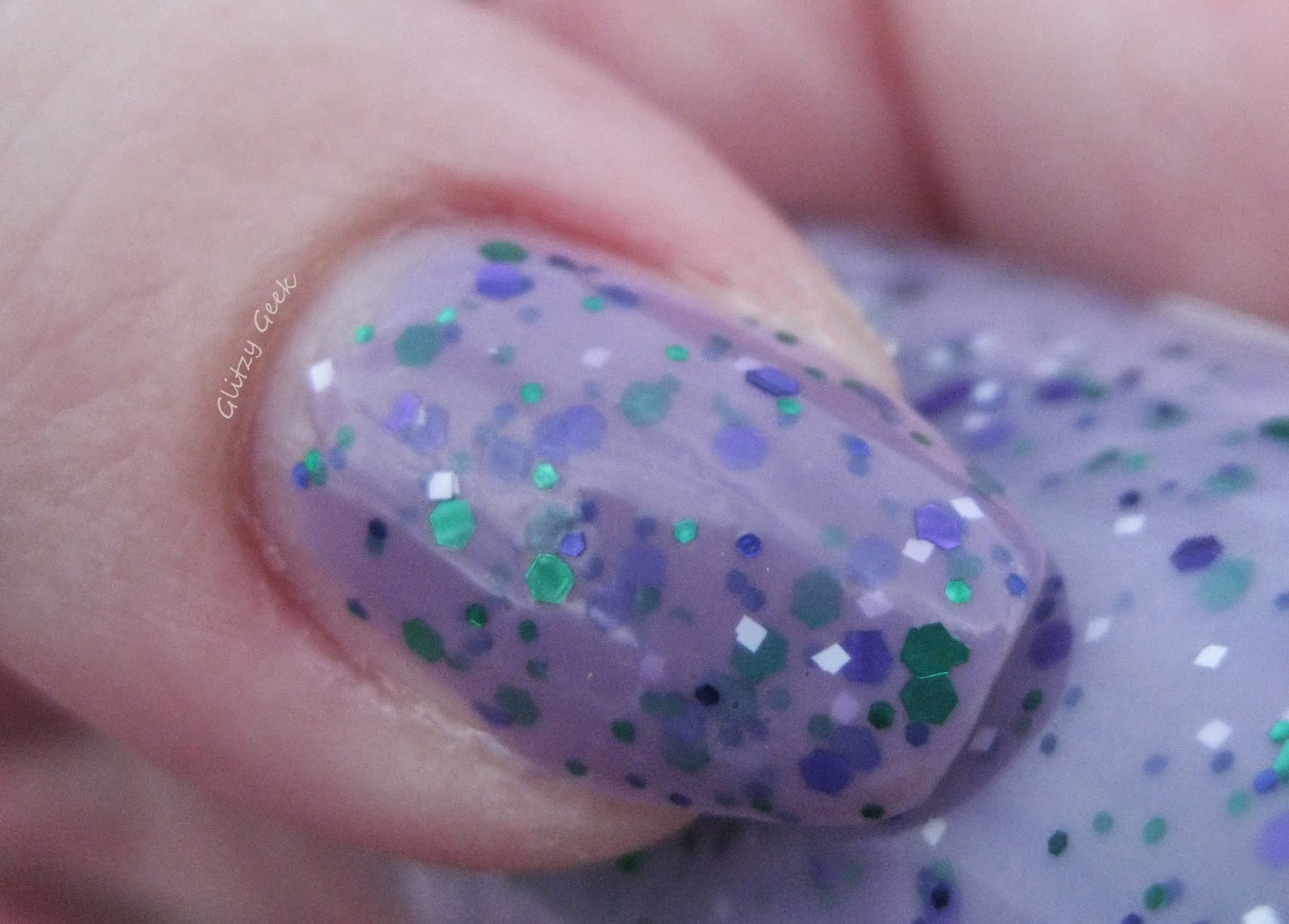 The Glitzy Geek: Review: "Hope For Langston Rose" from Lucky 13 Lacquer