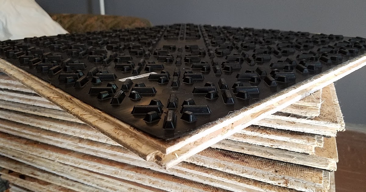 DRICore Subflooring Installation - Steve's DIY Shack