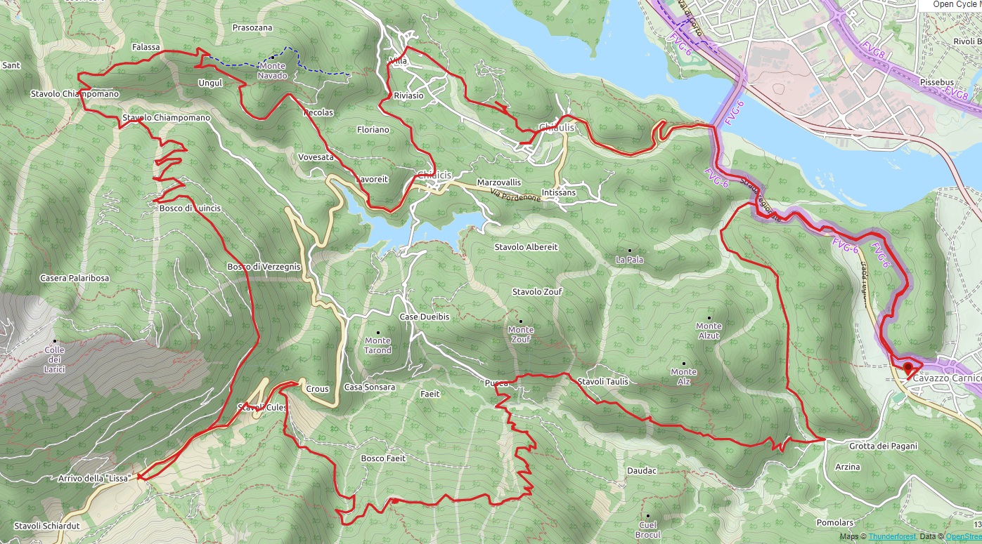 Borgo Vecchio - Giretti in MTB: Cavazzo Carnico - Verzegnis - Colle dei ...