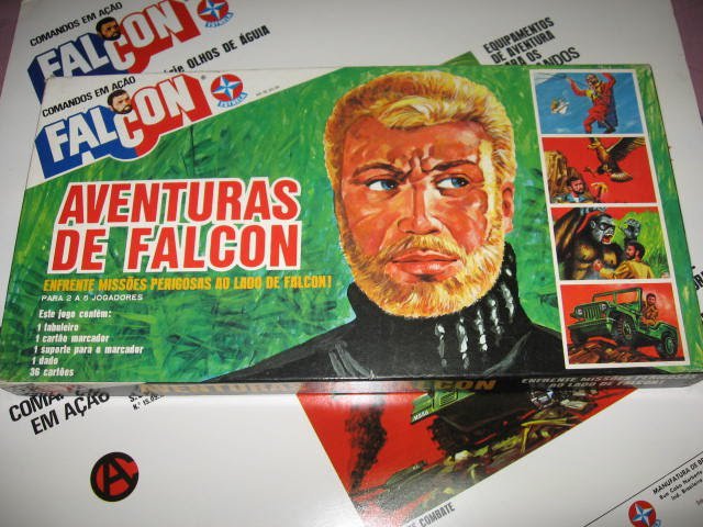 BONECO FALCON DA ESTRELA: COLEÇÃO PESSOAL FALCON ESTRELA