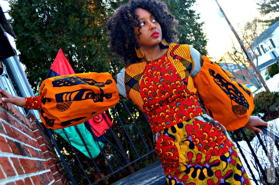 Sew What? African "POT LUCK" Dress, that's what! [Butterick B6088 ...